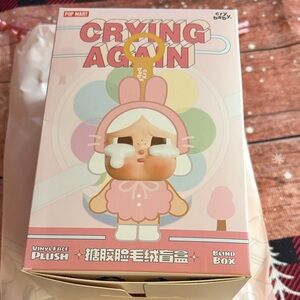 POP MART | Accessories | Crybaby Crying Again Keychain Plush | Poshmark